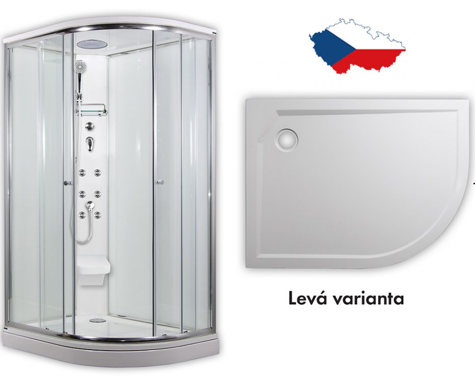 Sprchové a masážne boxy vyrobené v ČR - ARTTEC